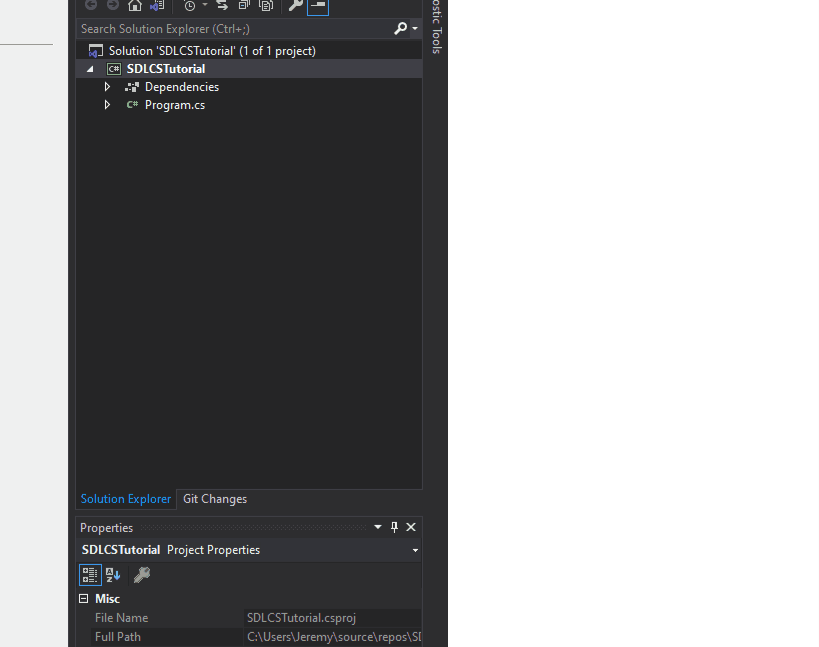 C Sdl Tutorial Part 1 Setup Jeremy Sayers